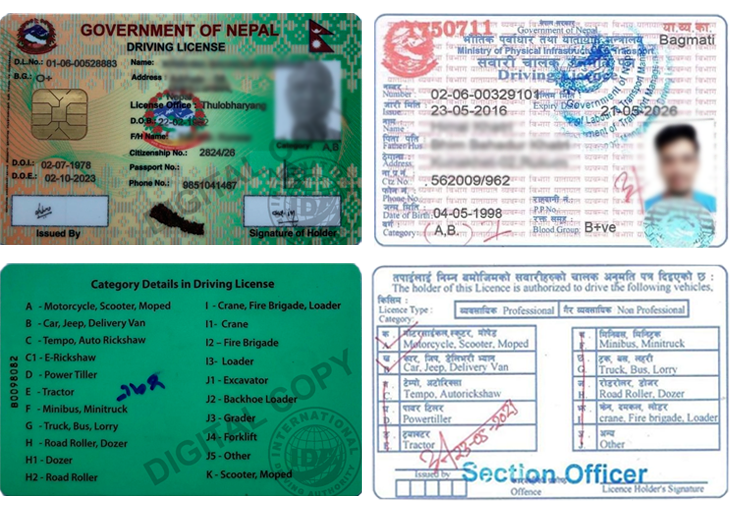 English to Nepali International Driver’s License Translation Services ...